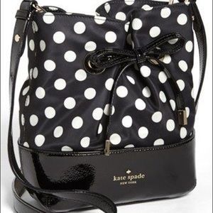 kate spade | Bags | Kate Spade Nwt Polkadot Drawstring Crossbody Bag ...
